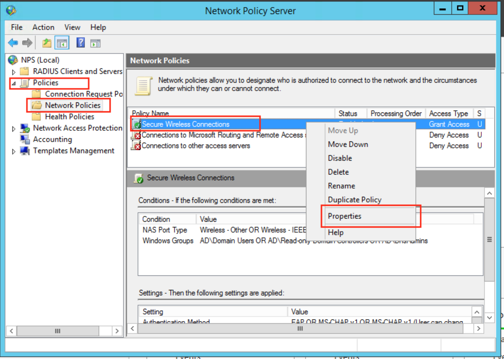 How to Configure Windows 2012 NPS for Radius Authentication with ...